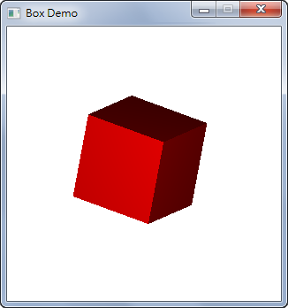 Box · JavaFX 3D